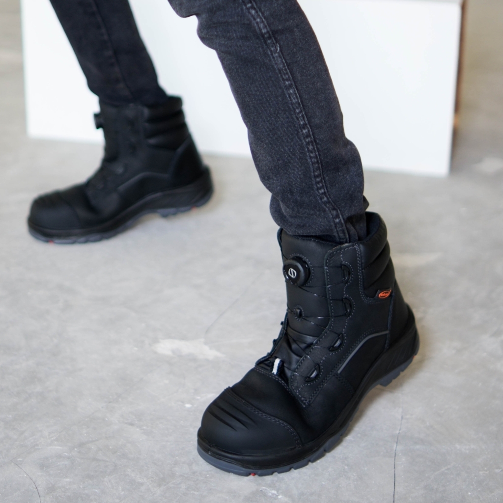 Dr. OSHA Cobra 9269 S1 Composite Safety Shoe Quick Lace – Black – Dr ...